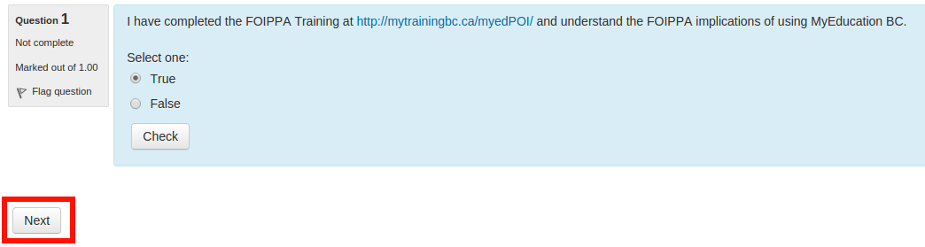 MyEdBC (SD63 Support Resources): Steps to complete FOIPPA Training/Quiz ...